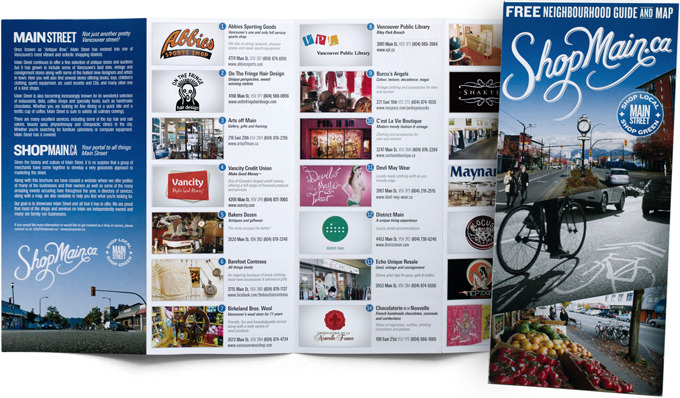 Shop Main Vancouver - Pretty/Ugly Design - Graphic Designer Ben Didier